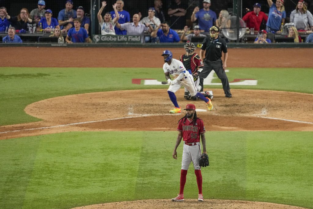 Dominant throughout October, Diamondbacks bullpen falters in World ...